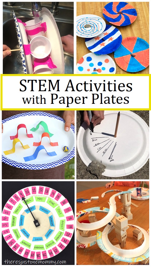 Paper Plate STEM There s Just One Mommy