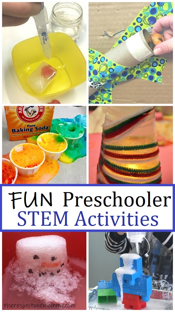 STEM Activities For Preschoolers There s Just One Mommy STEM Activities For Preschoolers There s Just One Mommy
